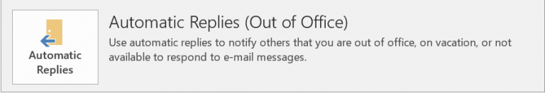 How To Turn On Out Of Office Automatic Replies Through Outlook how-to-turn-on-out-of-office-automatic-replies-through-outlook