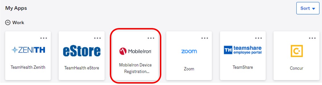 MobileIron: Android Installation Instructions - TeamHealth Help