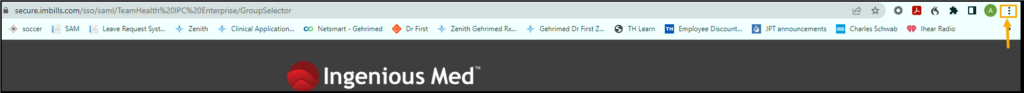 Ingenious Med: Turn off Pop-up Blocker - TeamHealth Help